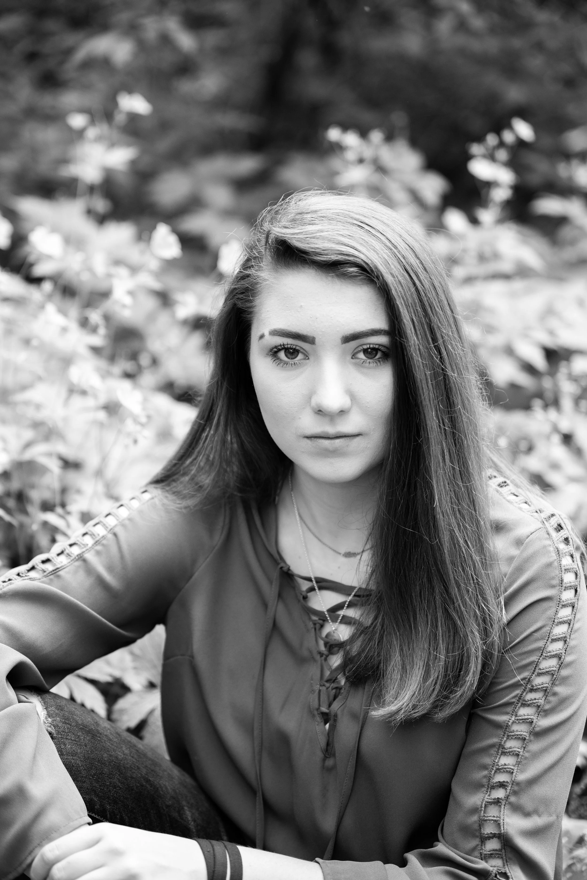 Riley With Her Dog Gypsy — Kyla Jo Photography