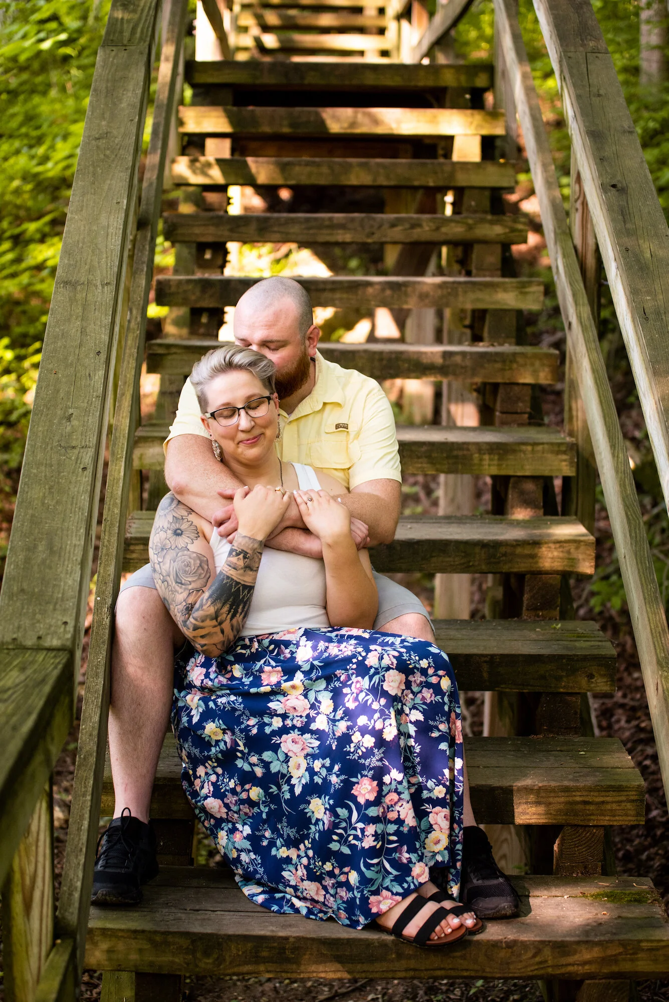 Anderson, Indiana Mounds State Park Engagement Photos — Kyla Jo Photography