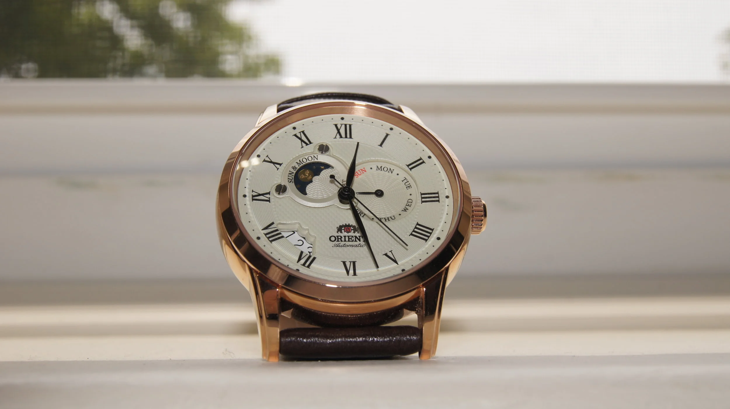 Watch Review: The Orient Sun & Moon Automatic — The Peak Lapel