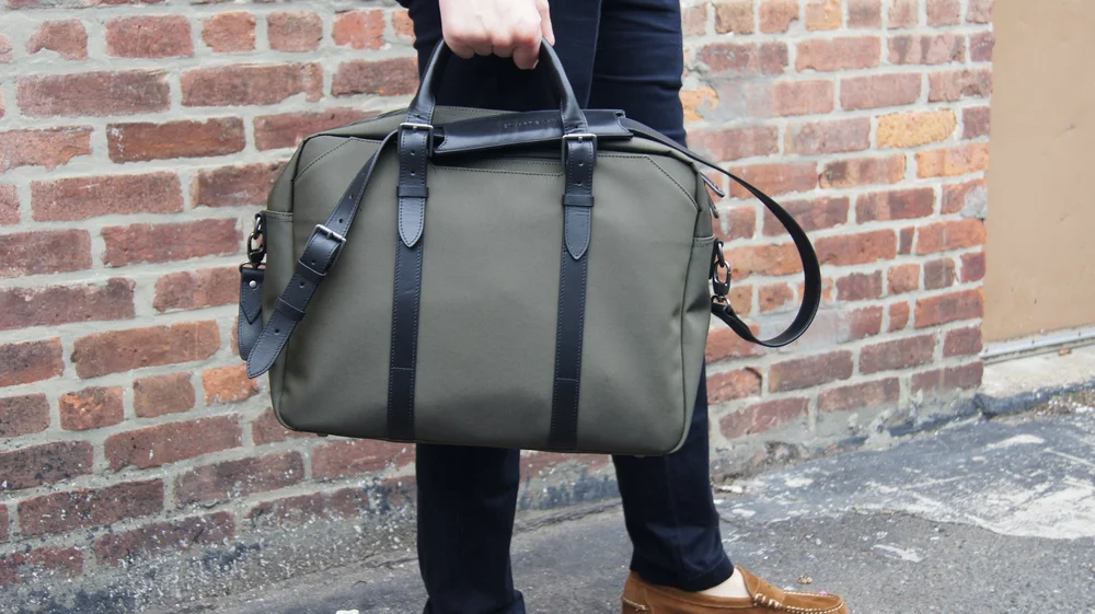 Review: Stuart & Lau's Delightfully Superb Cary Briefcase — The Peak Lapel