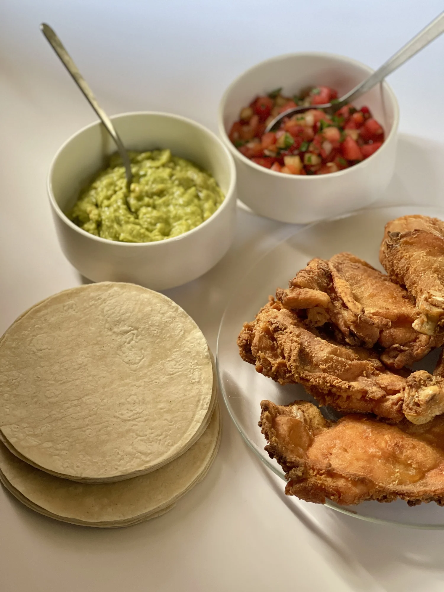 FRIED CHICKEN & WATERMELON TACOS — EATING FABULOUSLY BY CHRISTOPHER STEWART