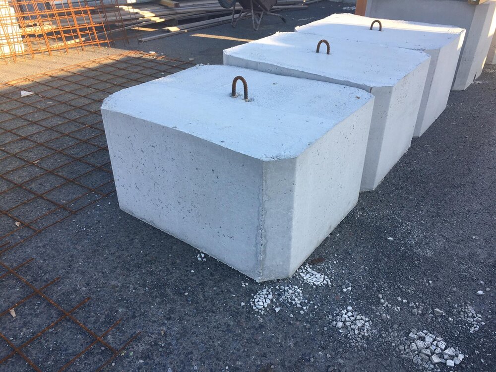 Ballast Blocks — Concrete Industrial Products