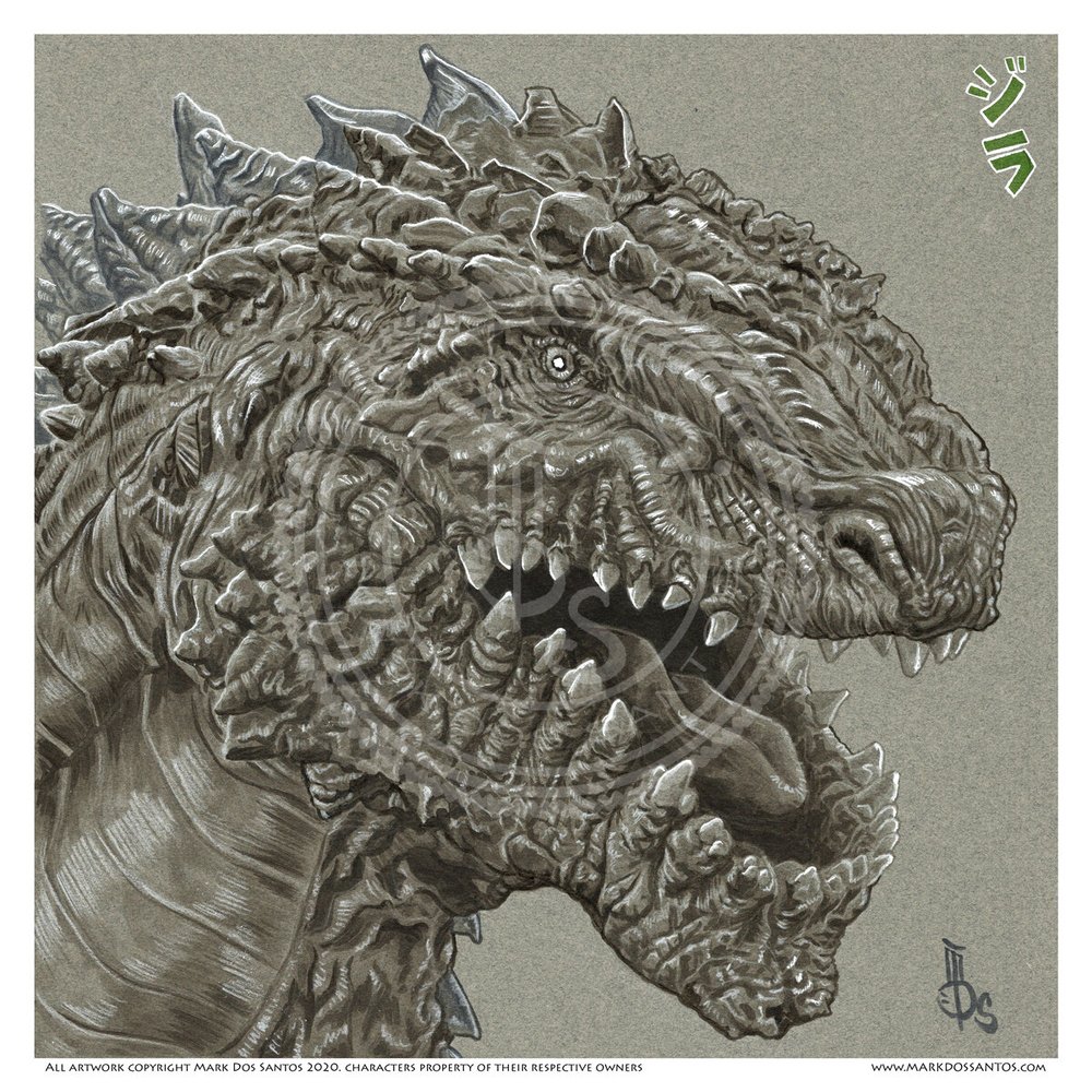 Godzilla 1998 Drawings
