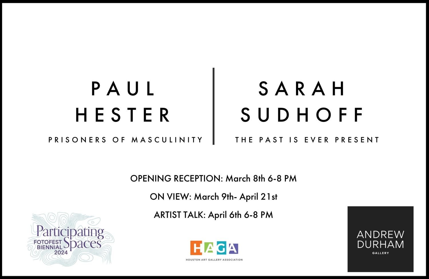 Exhibitions — Andrew Durham Gallery