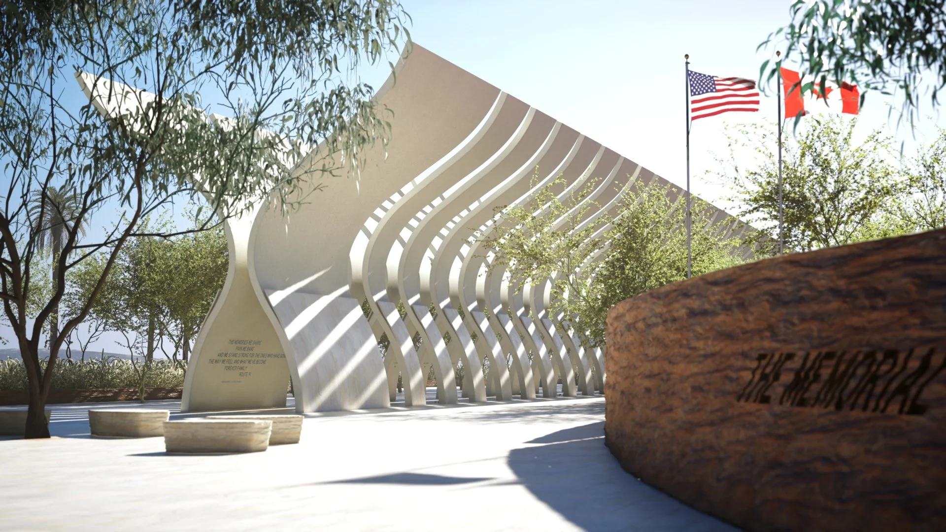 October 1 Memorial — Paul Murdoch Architects