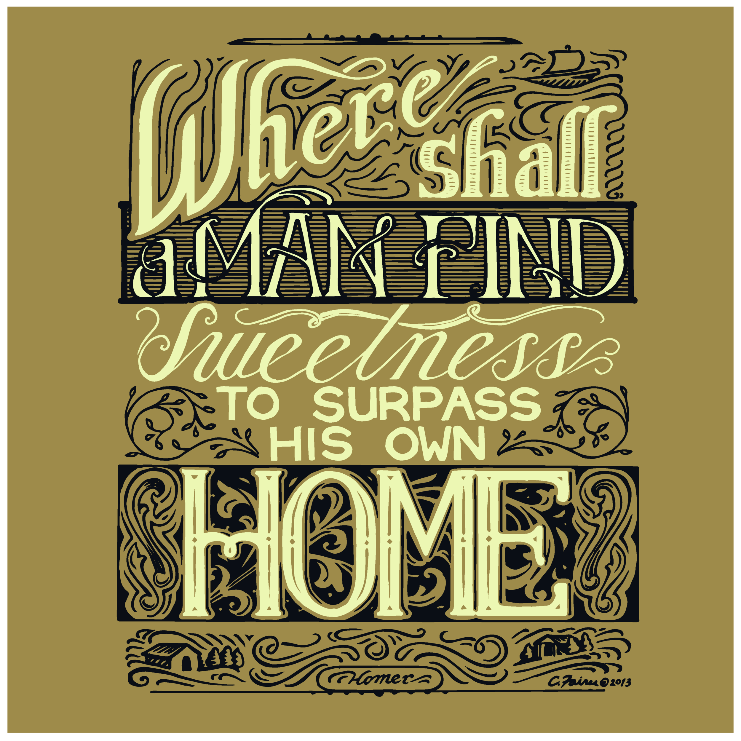 Lettering — Caleb Faires Art & Design