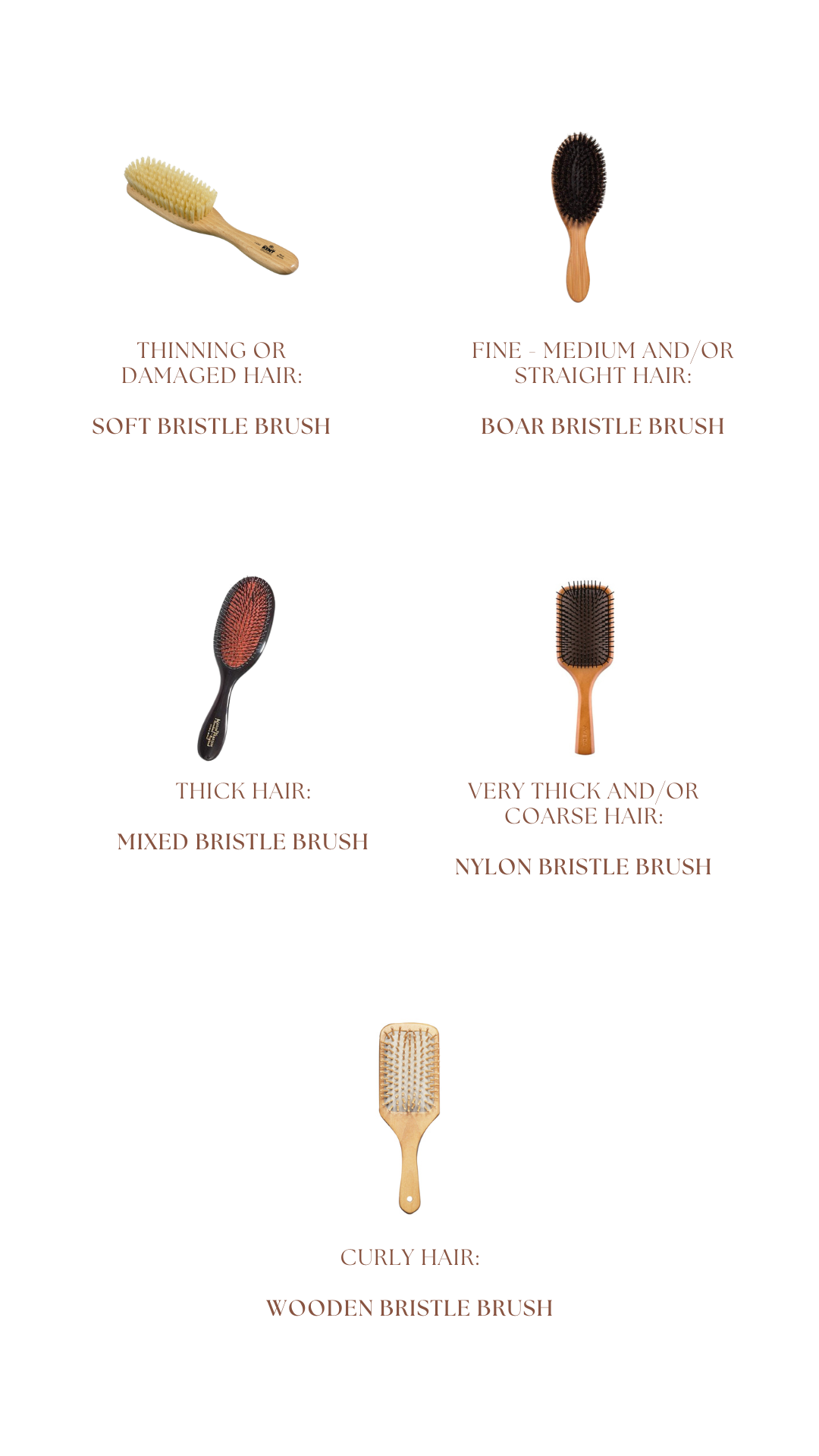 Are You Using The Right Hair brush For Your Hair Type? — Bob and Page