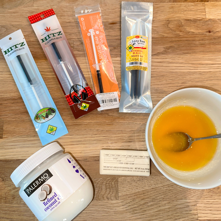 How to make RSO infused Butter & Coconut Oil — Hashtag Cannabis