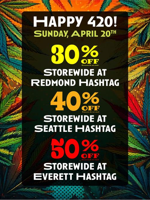 Hashtag Cannabis | Recreational Marijuana Dispensaries Seattle, Redmond ...