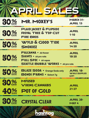 Hashtag Cannabis | Recreational Marijuana Dispensaries Seattle, Redmond ...