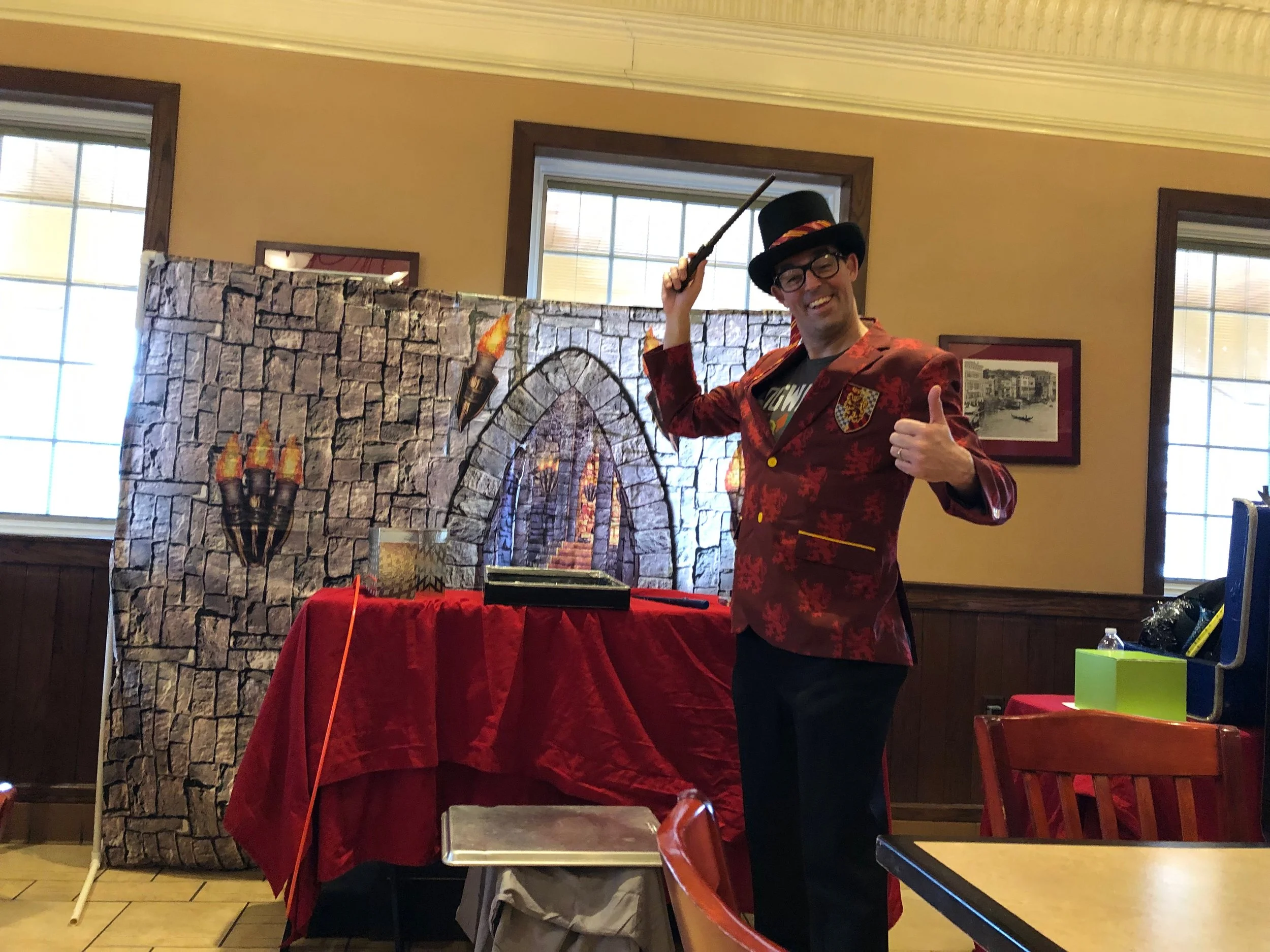 Adam Stone Magic — Harry Potter Birthday Party