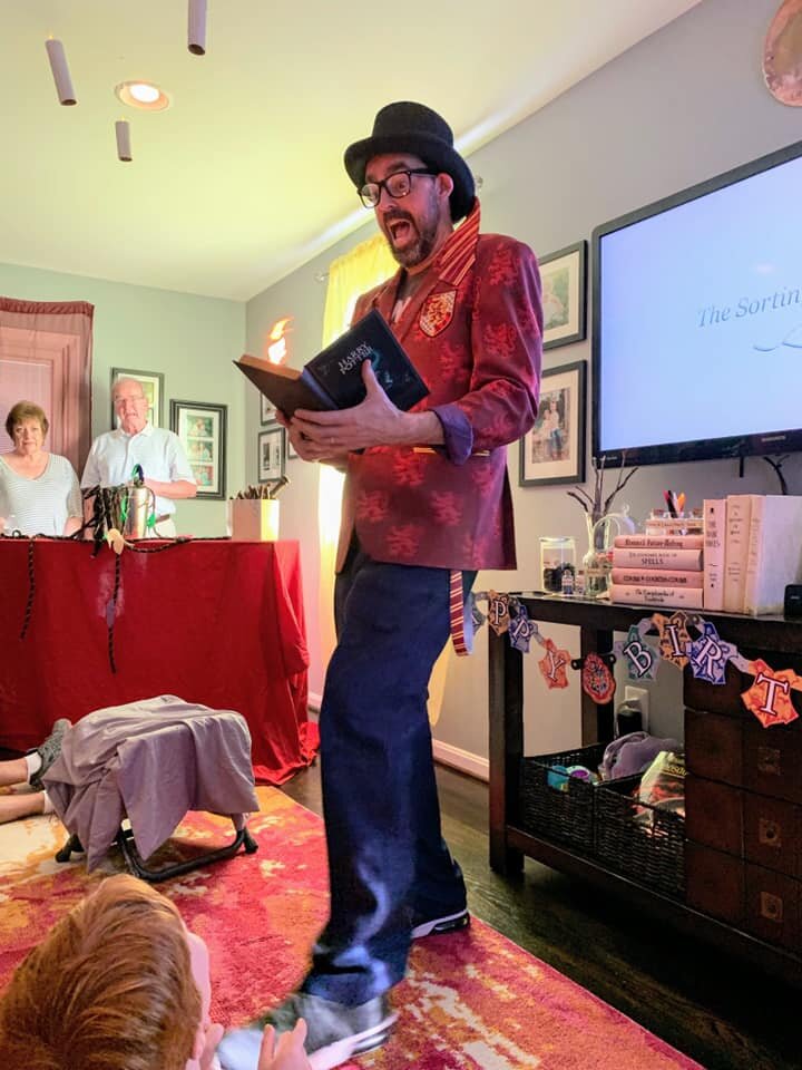 Harry Potter Themed Birthday Party Magic Show in Baltimore, MD | Adam ...