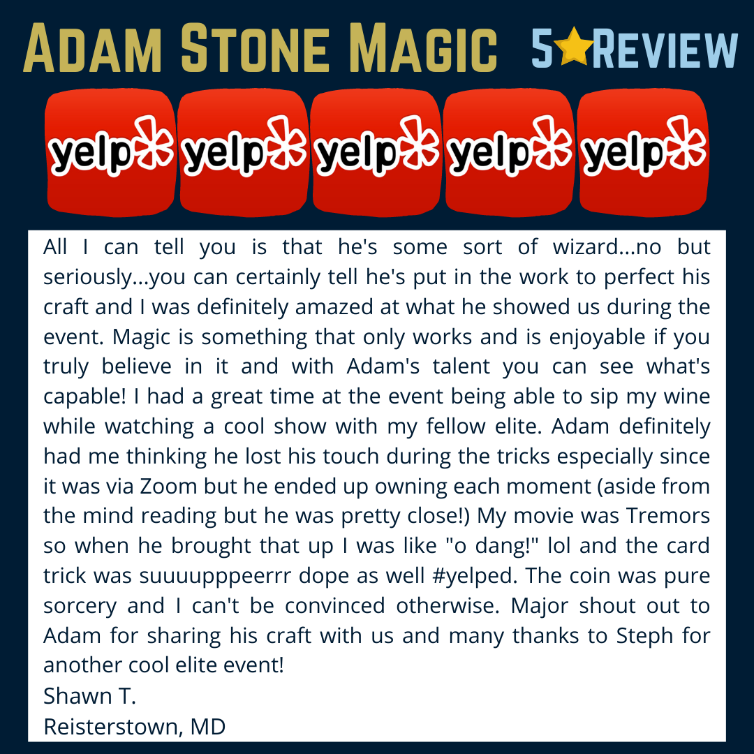 Adam Stone Magic — Experience & Reviews