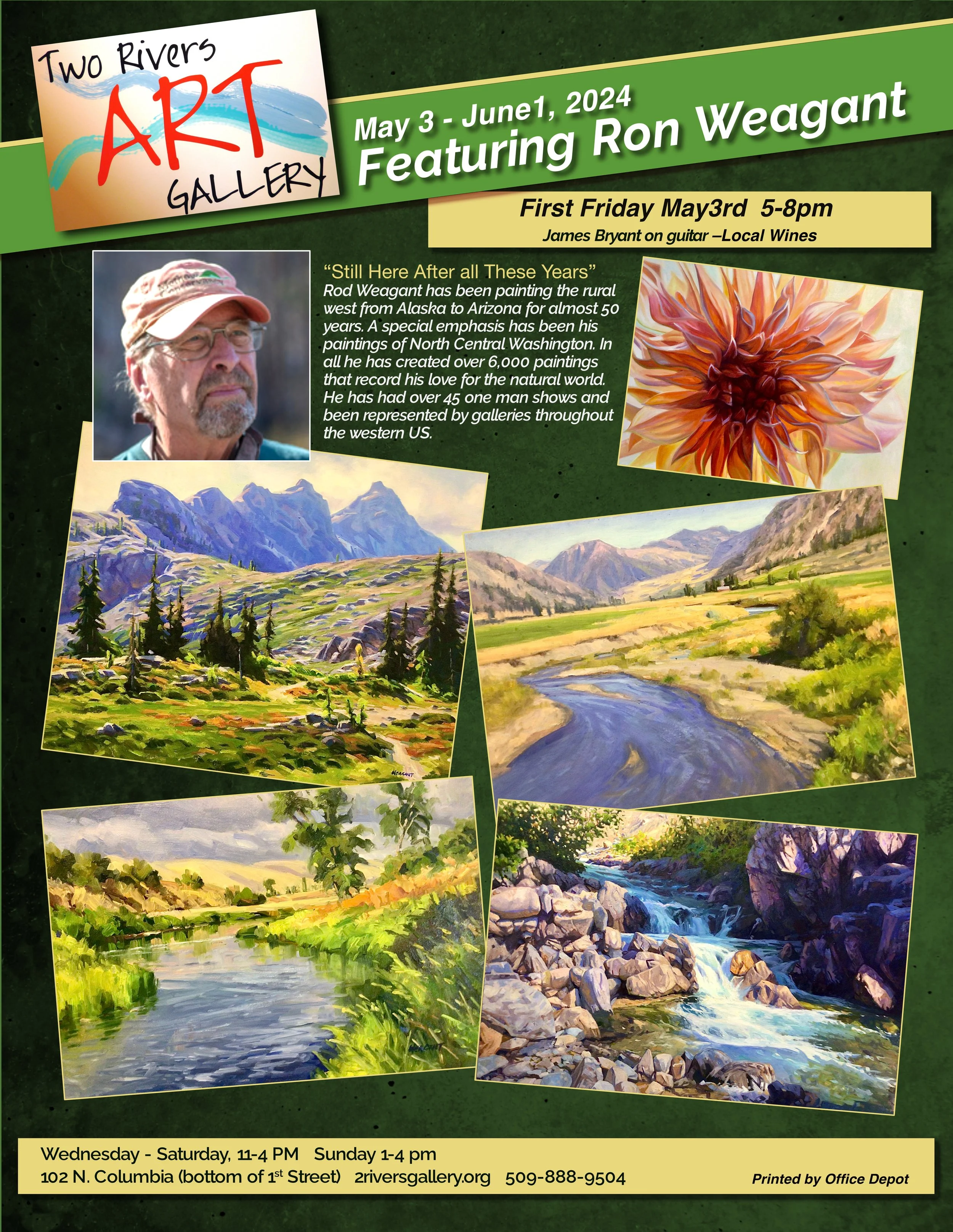First Fridays — Two Rivers Art Gallery