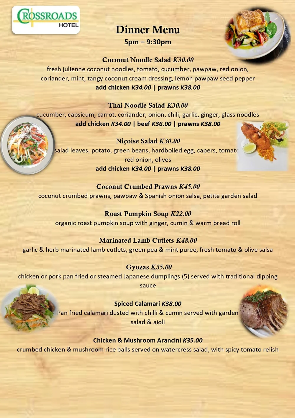 Restaurant — Crossroads Hotel