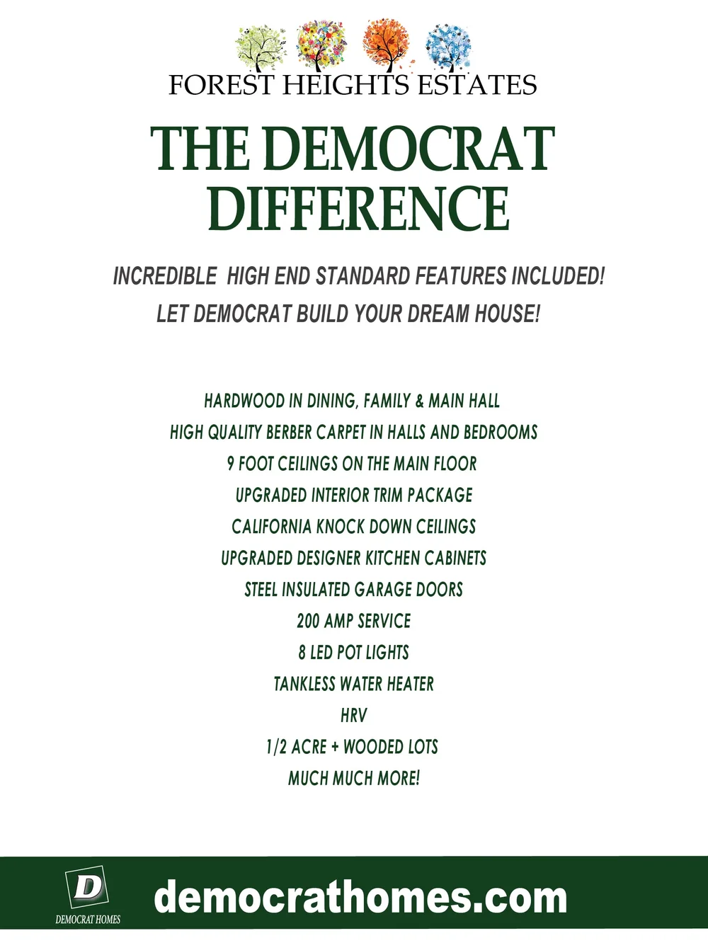 Forest Heights — Democrat Homes