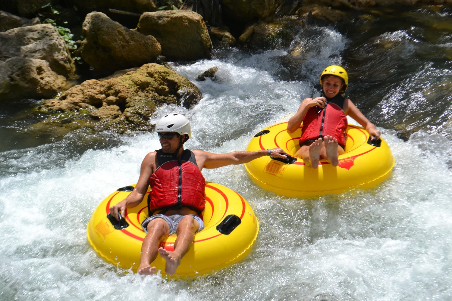 Jungle River Tubing — Byron's Jamaica Tours