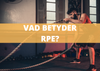 IntensivePT - Vad betyder RPE?