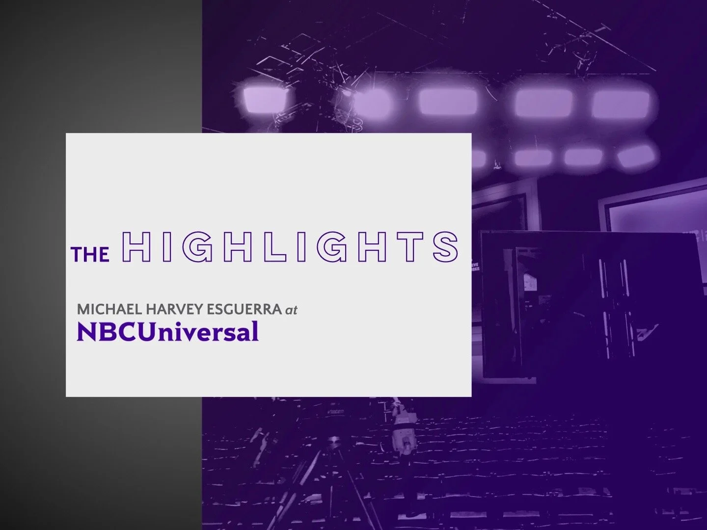 Projects — MICHAEL HARVEY ESGUERRA