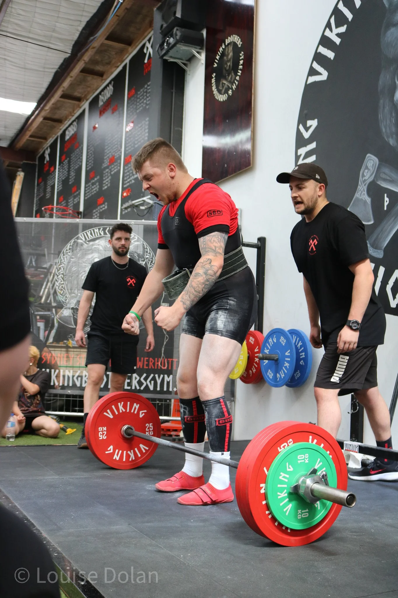 Viking Cup 2022 saturday flights C and D deadlifts and group shots — VBSC
