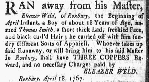 Prince, Thomas Smith, and Elizabeth Patten: Enslaved and Indentured by ...