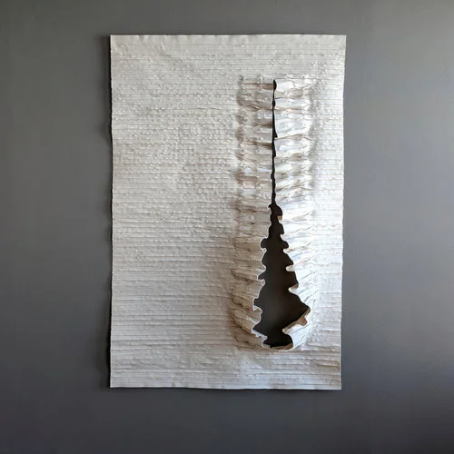 Mary Little — Inch Series of Abstract Fiber Sculptures