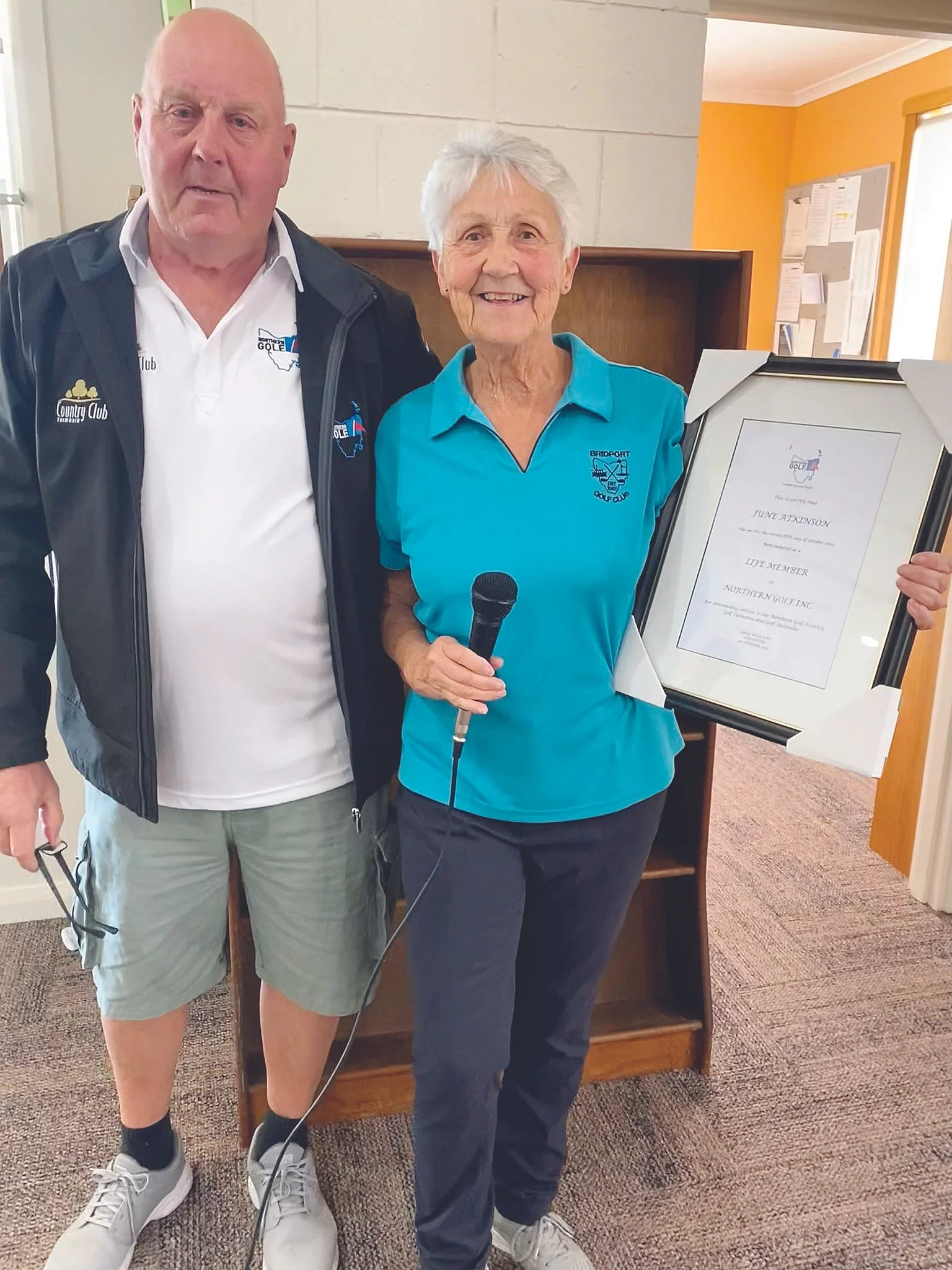 Humbling award for Atkinson