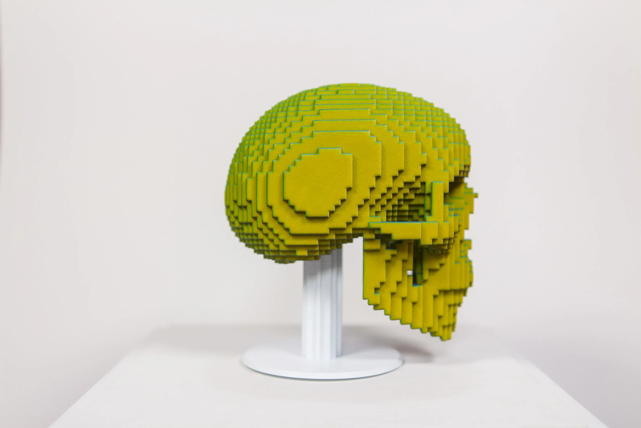 Voxelized Skull — Make Anything