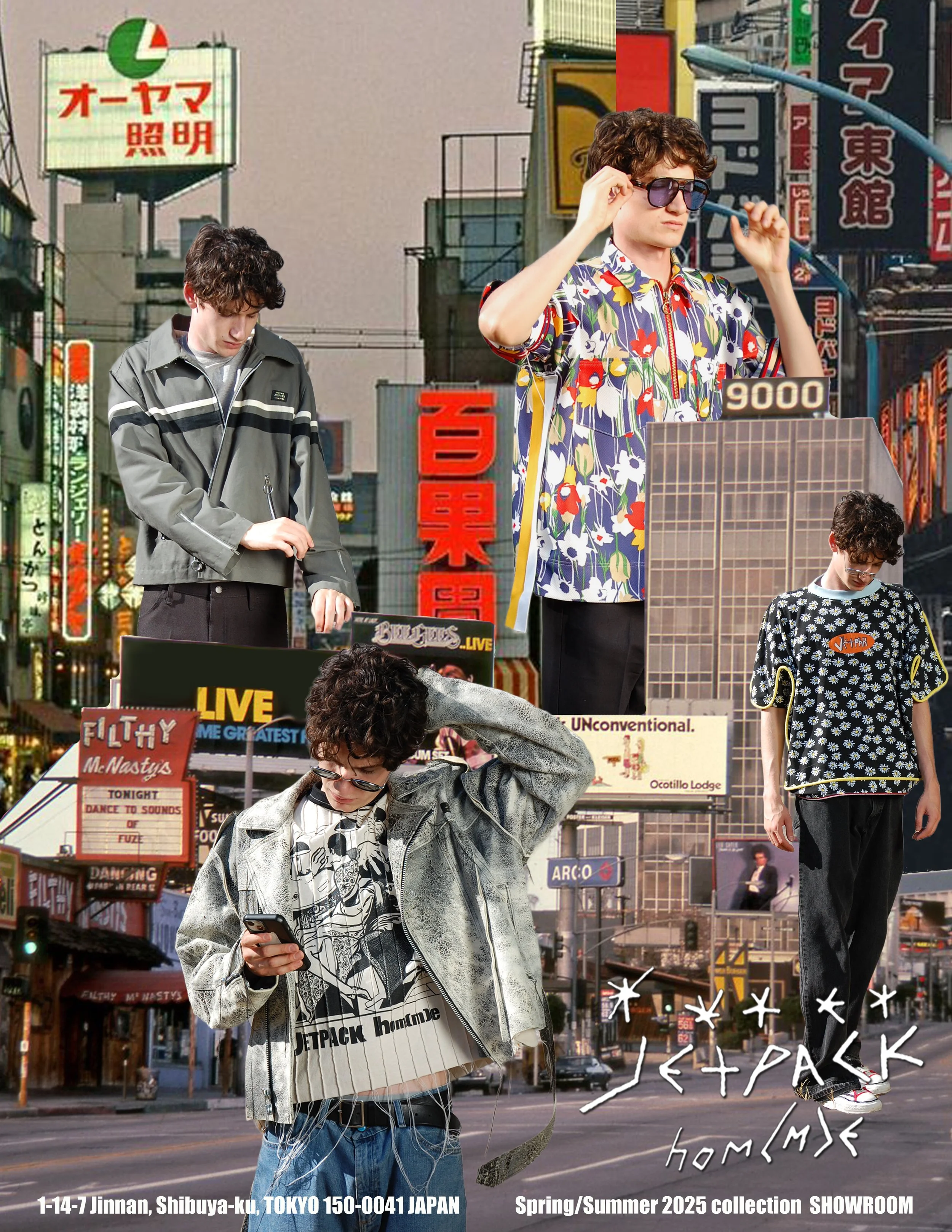 SS25 Tokyo Showroom — JETPACK hom(m)e