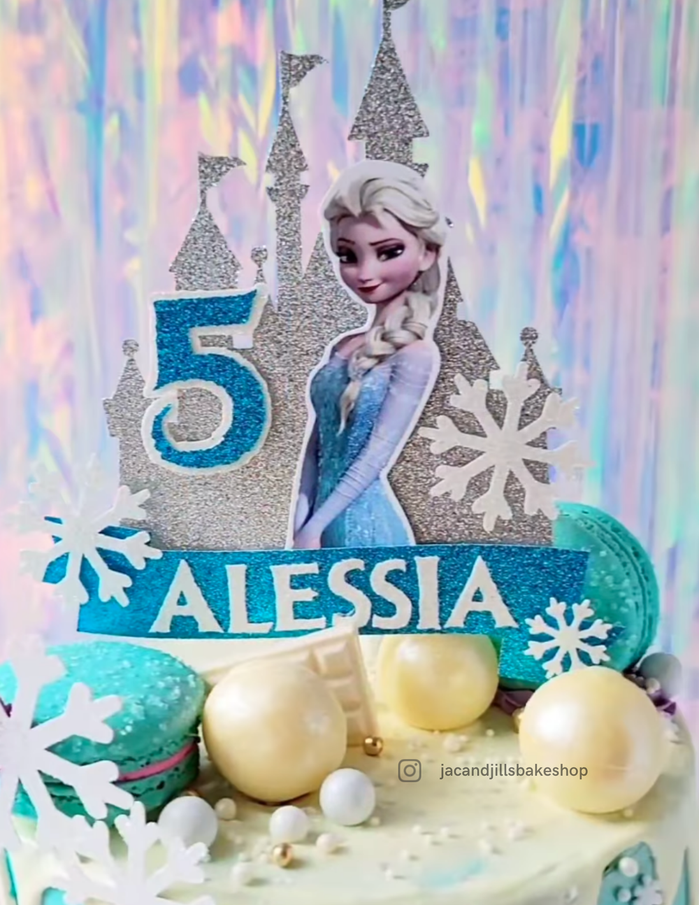 Frozen Movie Cake Toppers