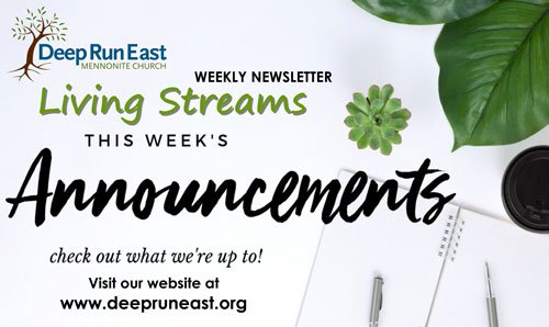 Deep Run East Mennonite Church — HOME