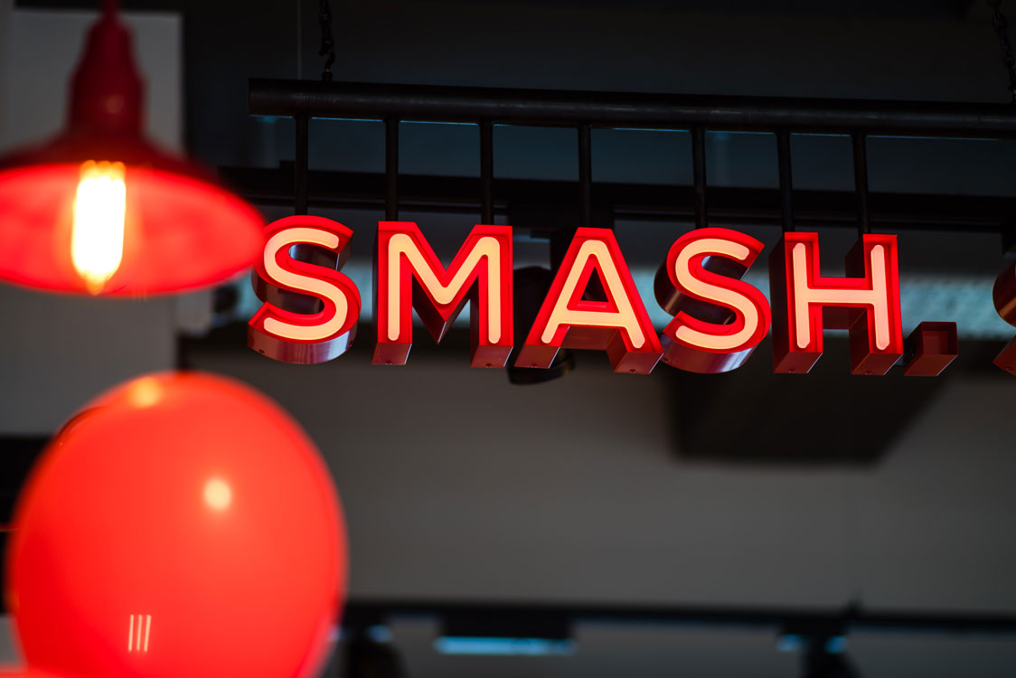 Smashburger Brand Identity and Restaurant Design