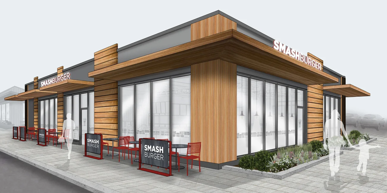 Smashburger Brand Identity and Restaurant Design