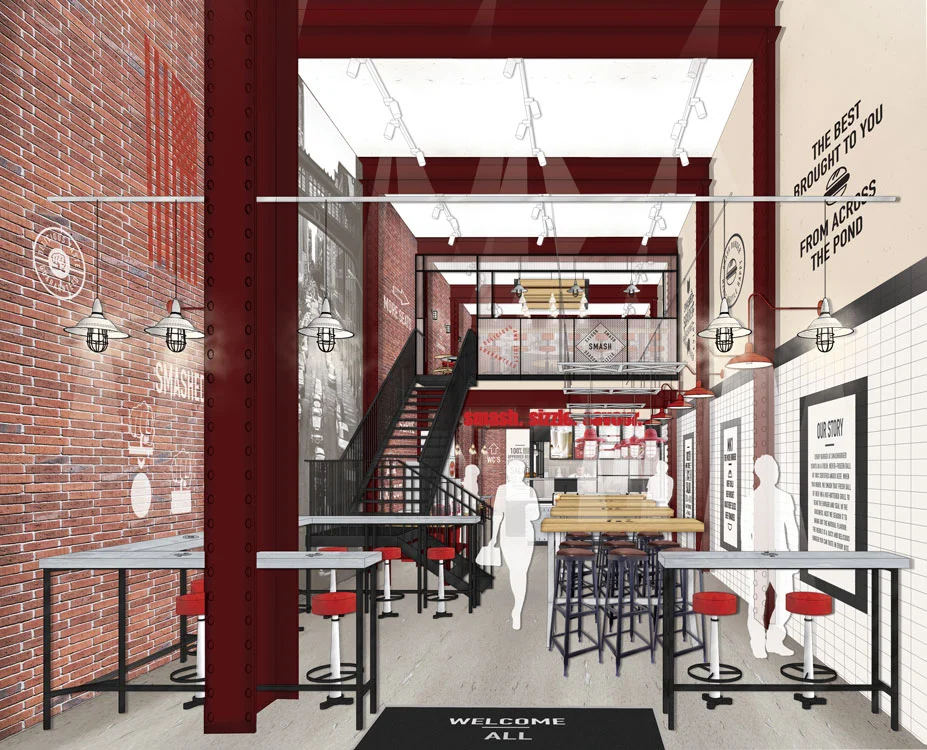Smashburger Brand Identity and Restaurant Design