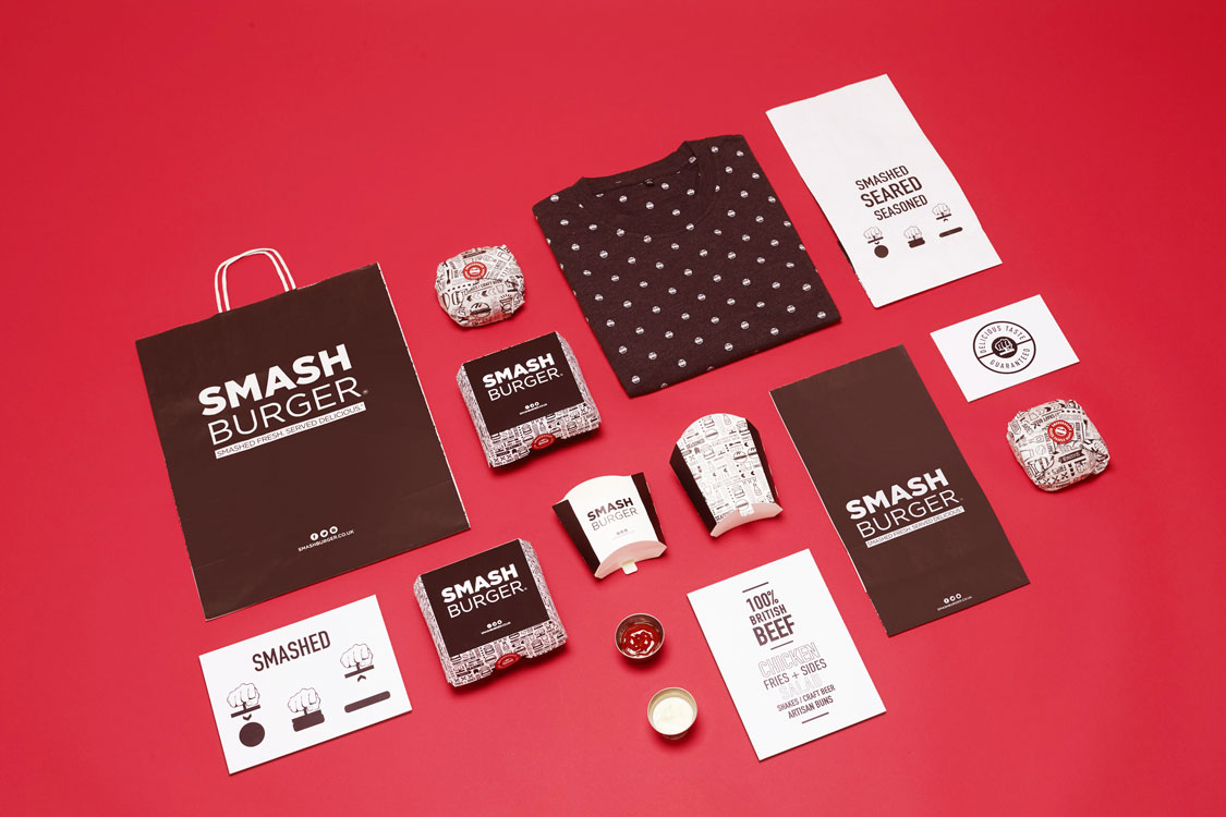 Smashburger Brand Identity and Restaurant Design