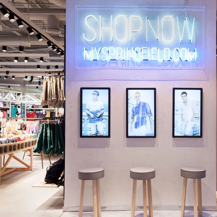 Springfield Shop Interior Design New Store Concept
