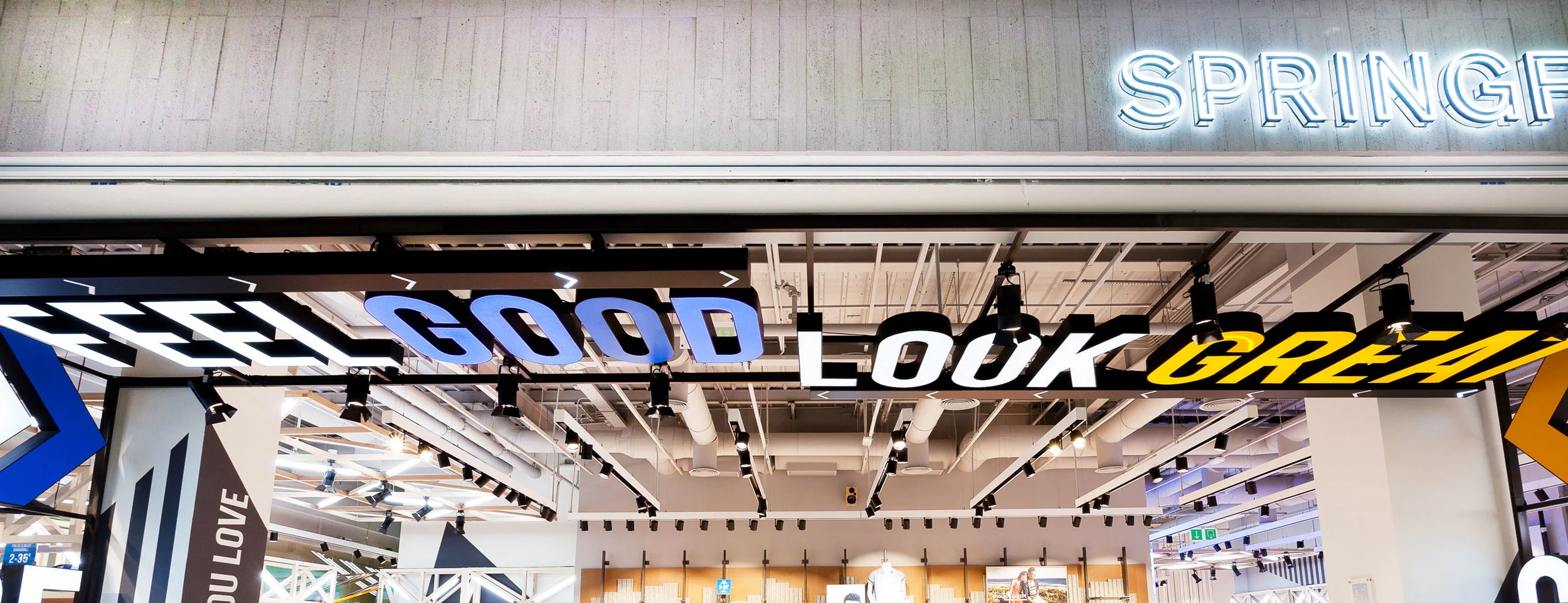 Springfield Shop Interior Design New Store Concept