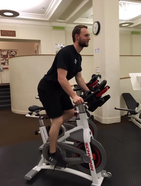 Ballard Health Club — Dumbbell & Spin Bike Workout
