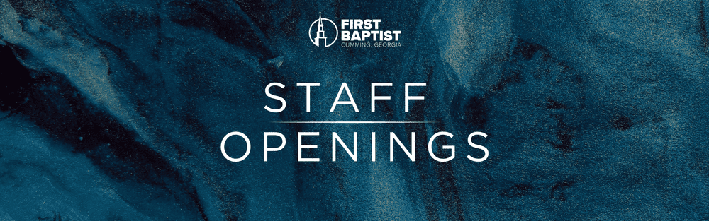 Jobs — FBC Cumming