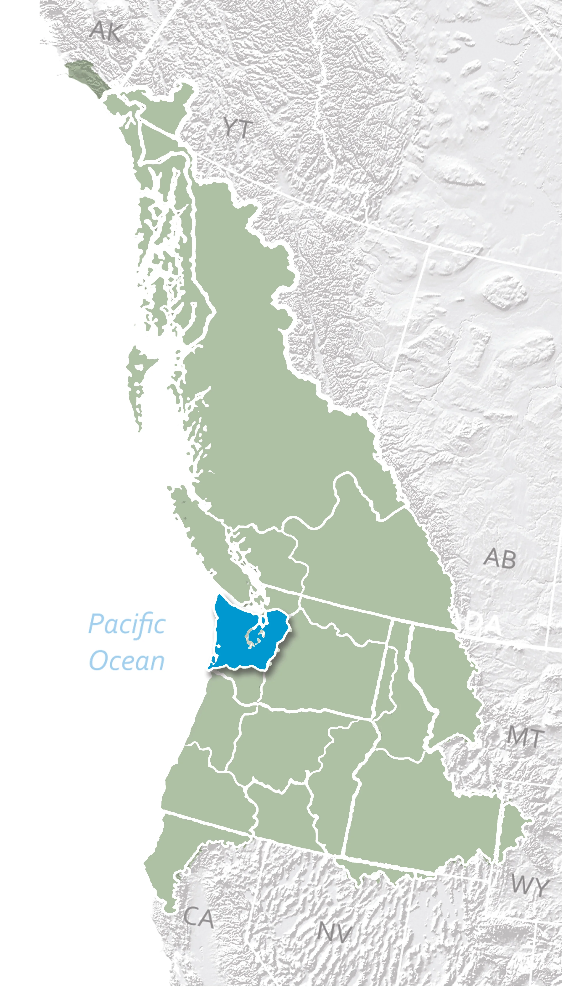 Nine Regions of Cascadia — Cascadia Department of Bioregion