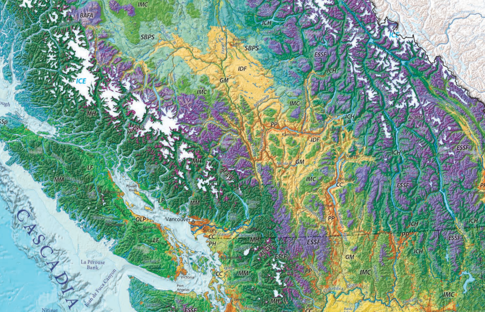 Bioregional Boundaries — Cascadia Department of Bioregion