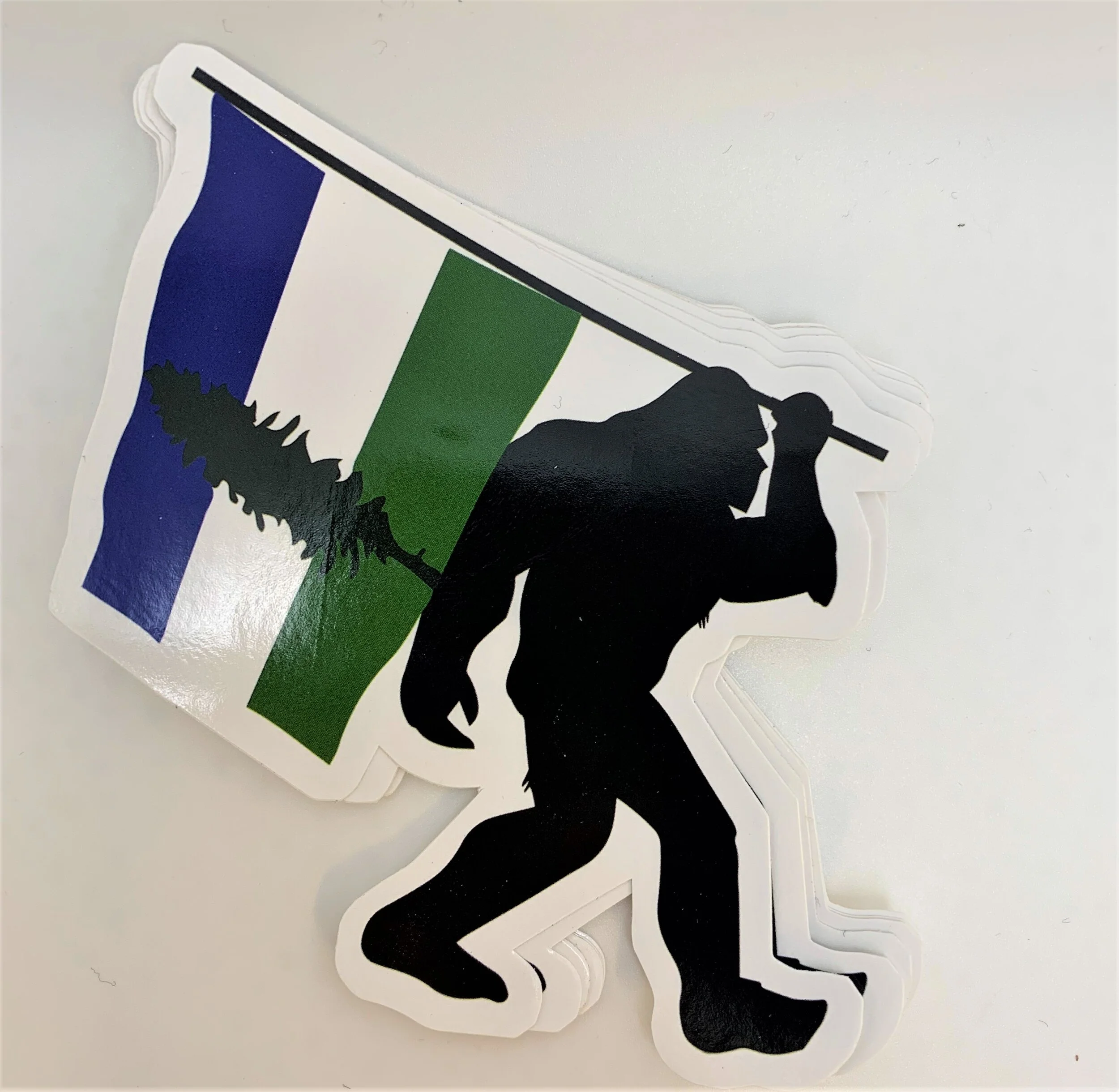 Cascadia Flag Sticker Packs - (4) 2x3" and (4) 3x5"! — Cascadia ...