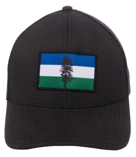 Cascadia Flag Hat with Patch — Cascadia Department of Bioregion