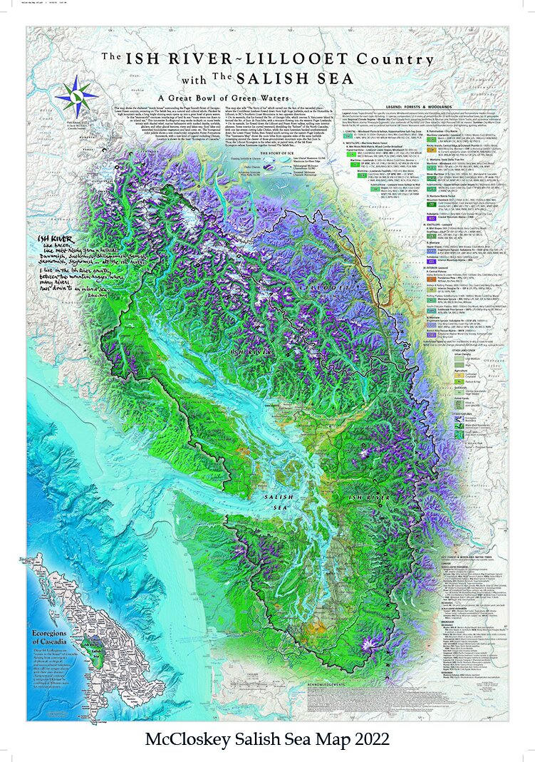 David McCloskey releases new Ish River Bioregional Map — Cascadia ...