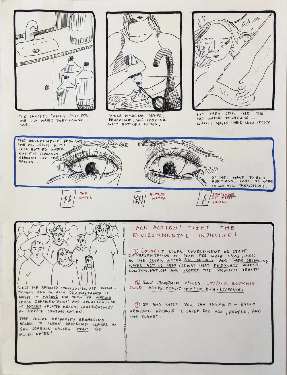 2020 Graphic Short Stories — Rising Earth: Human Impact Education