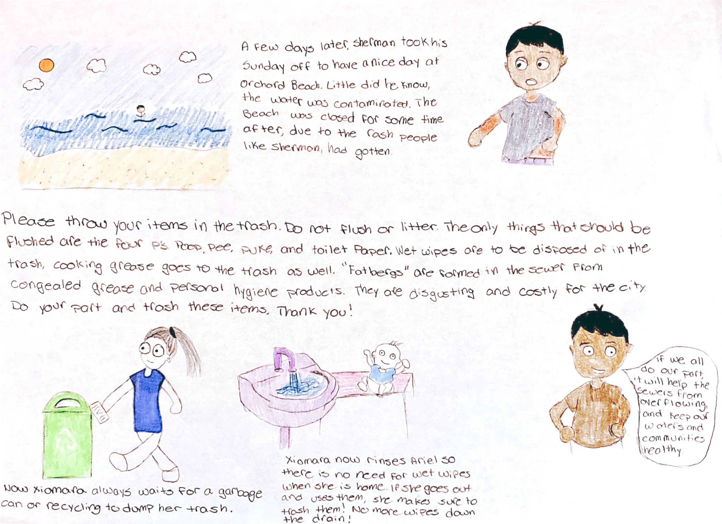 2020 Graphic Short Stories — Rising Earth: Human Impact Education