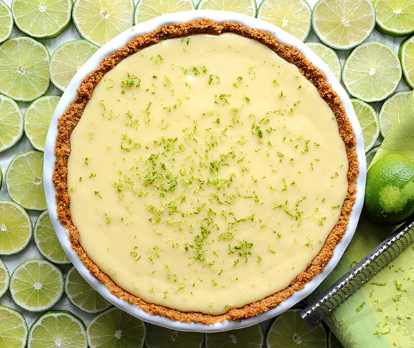 Key Lime Pie with White Macadamia Nut Crust — Styling My Everyday