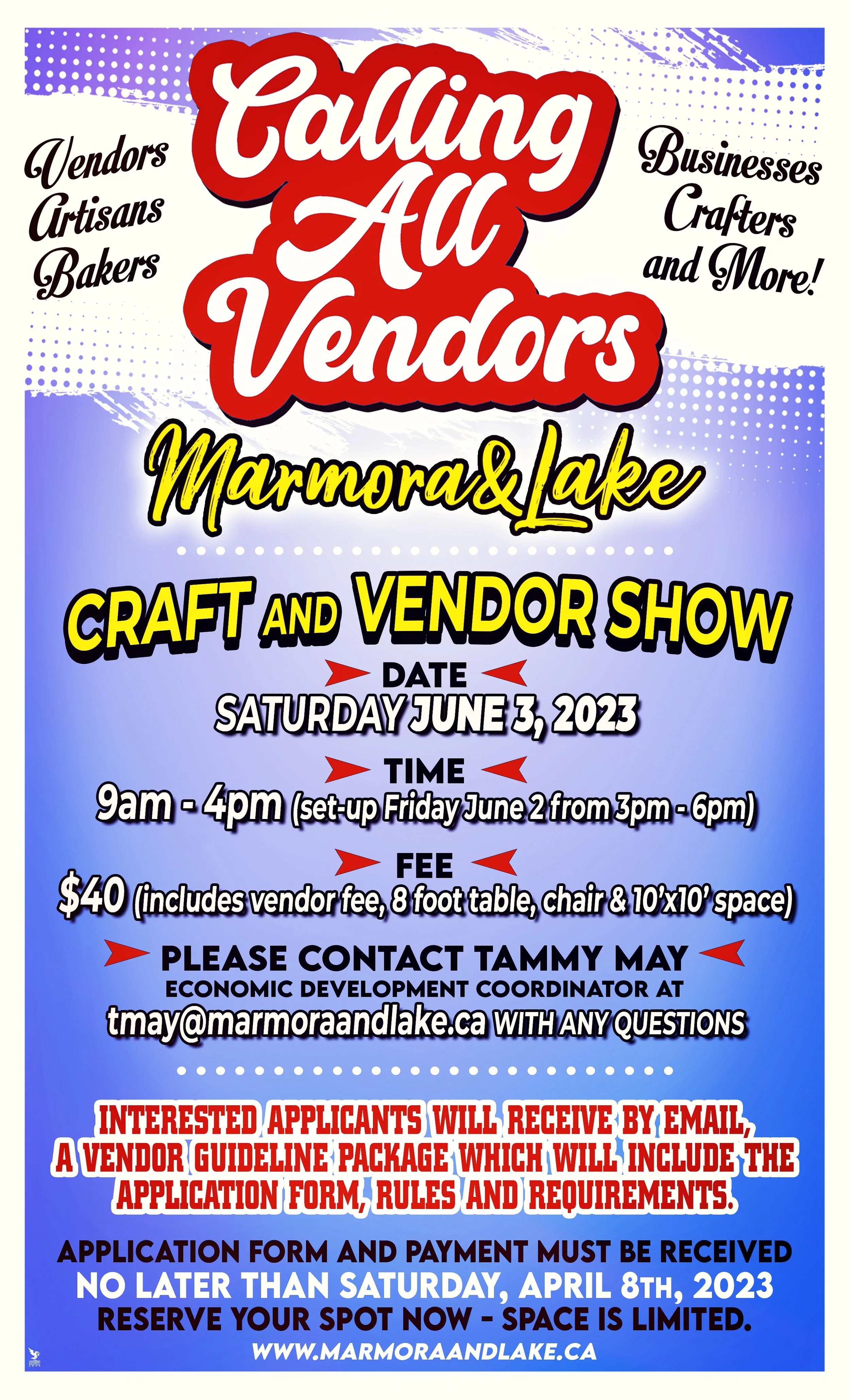 Calling All Vendors