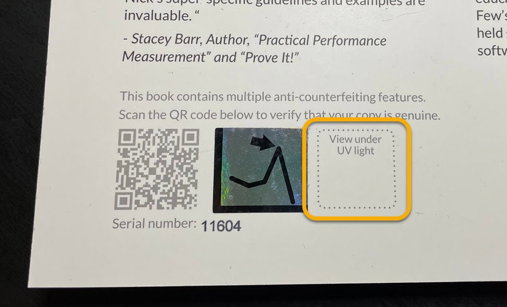 How to identify a fake copy of Practical Charts — Practical Reporting Inc.