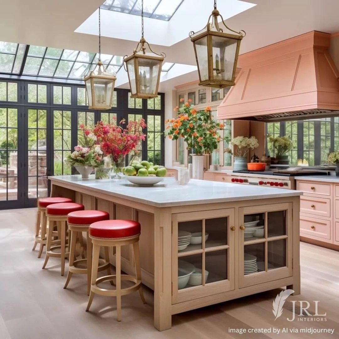 JRL Interiors — Decorating with shades of coral